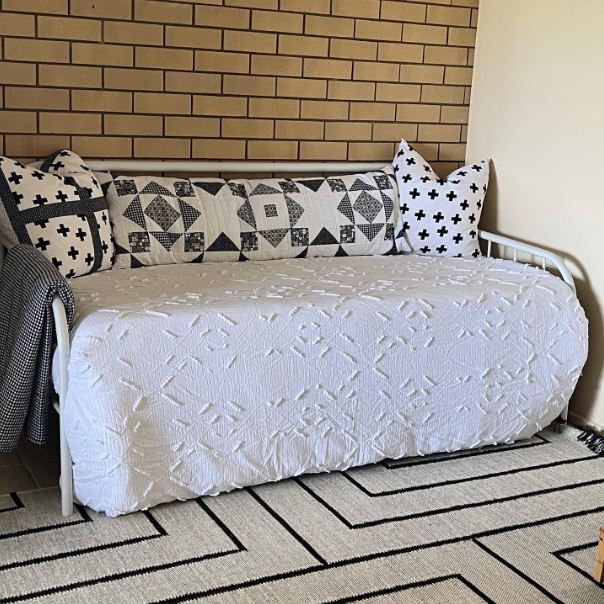 Quilted Body Pillow Tutorial - Sewing With Scraps